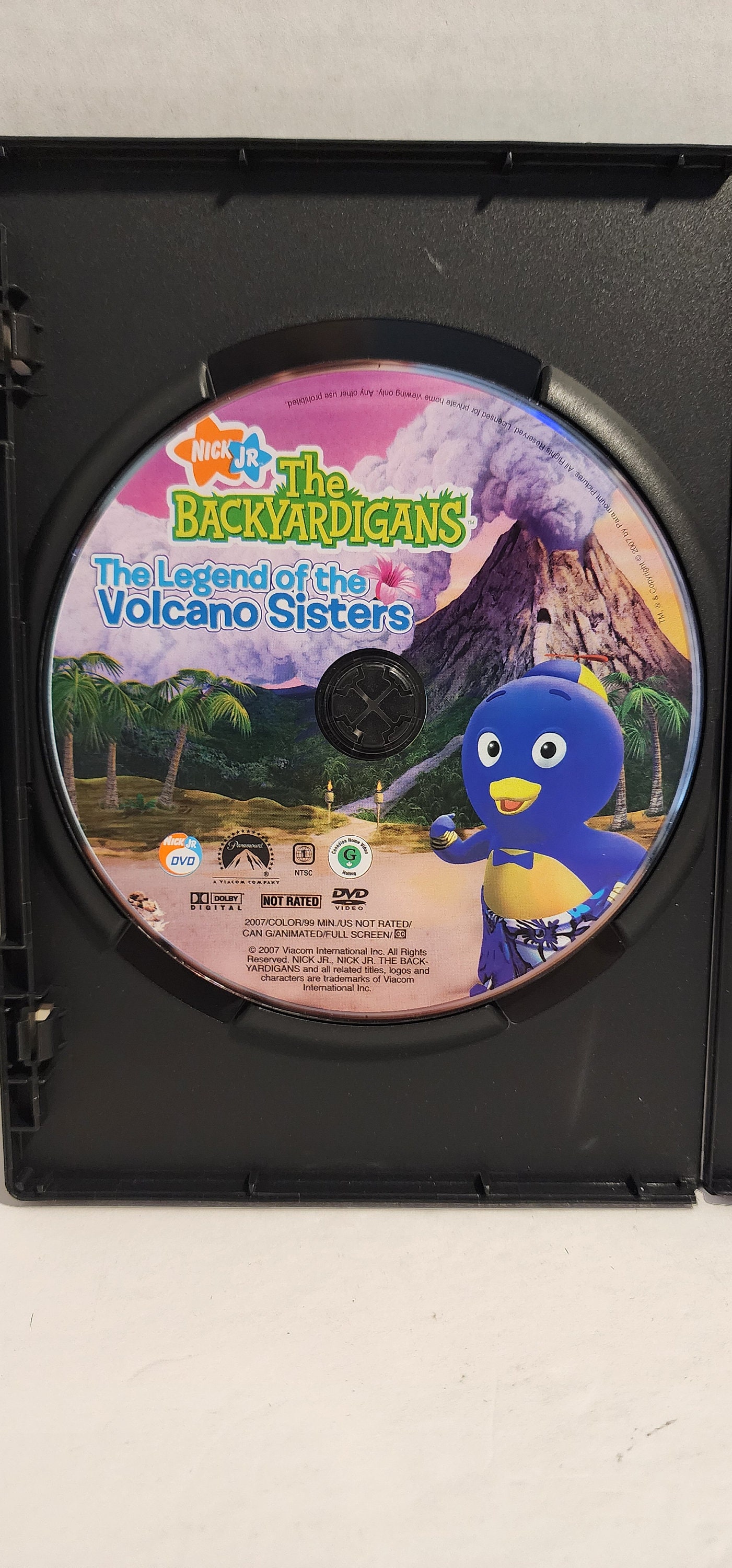 Nick Jr the Backyardigans the Legend of the Volcano Sisters DVD ...