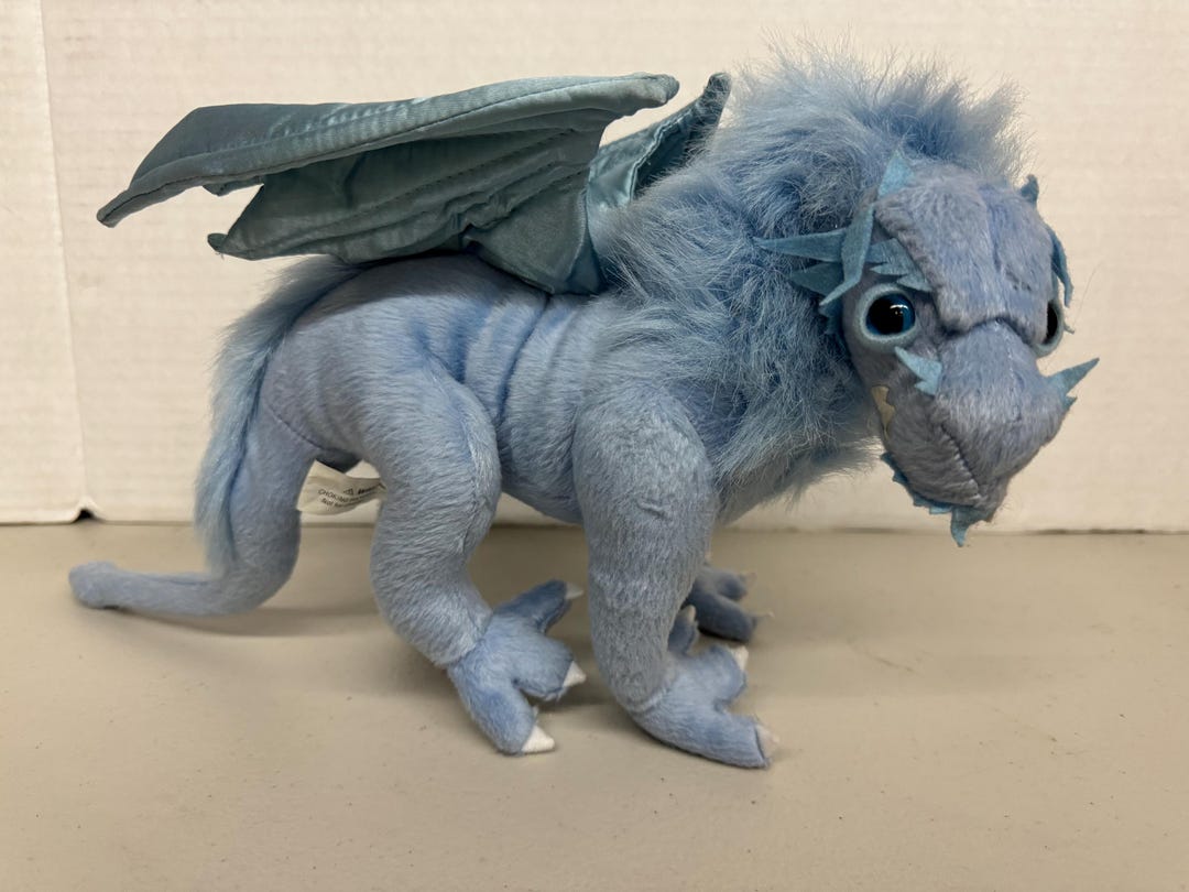 Blue Dragon Plush Sababa Toys Dragonology Posable - Etsy