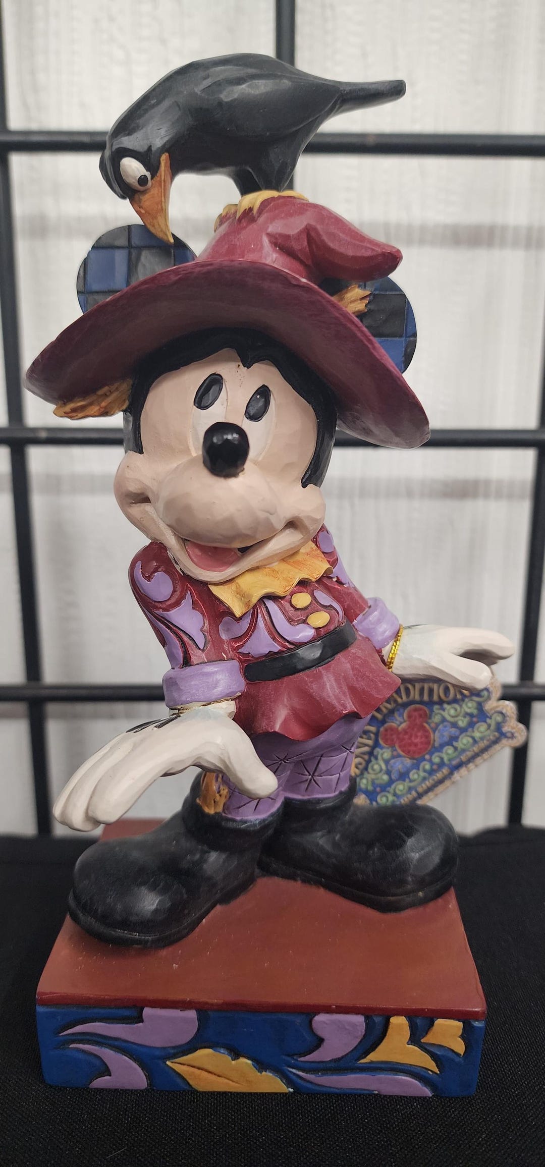 Disney Traditions Jim Shore Minnie Mouse Scaredy-crow Figurine Statue ...