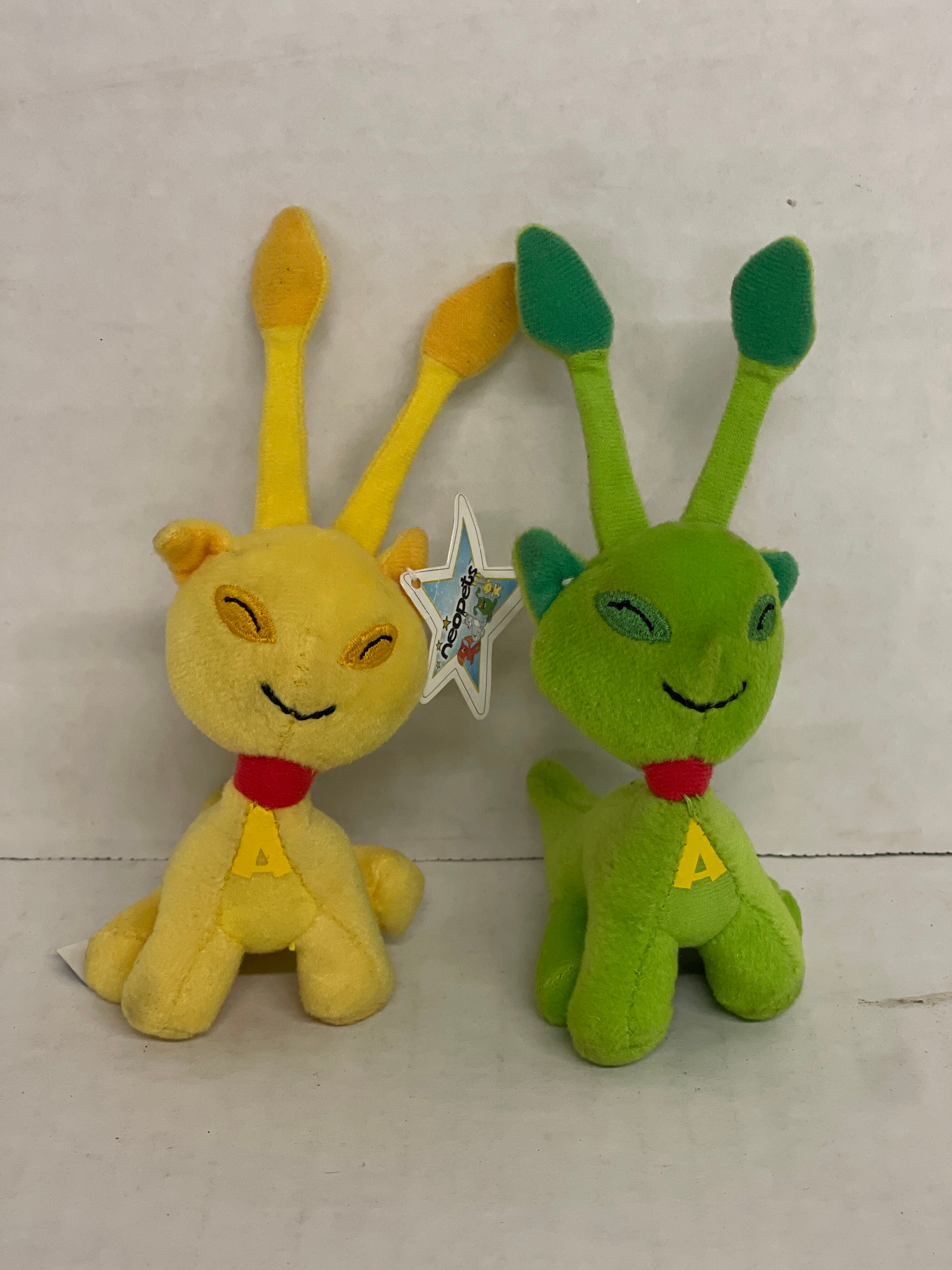 Neopets Green and Yellow Aisha-mcdonalds - Etsy