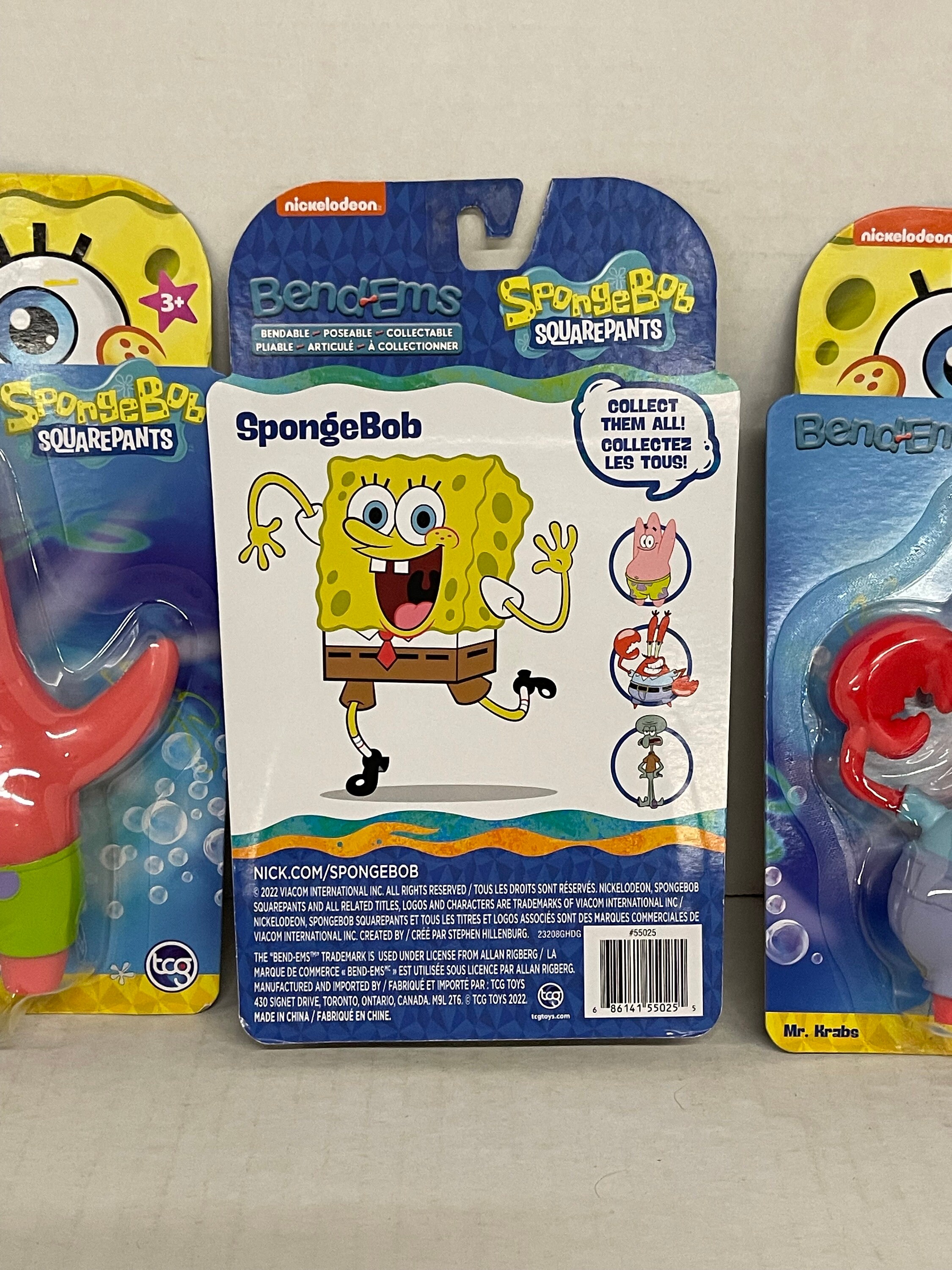 Spongebob Bend-ems Set - Etsy