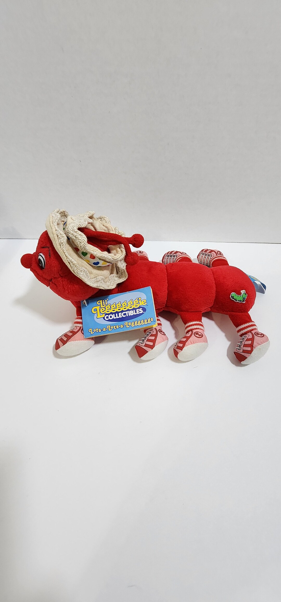 Vintage Lots A Leggggggs Legs Dodge the Caterpillar Plush Plushie Brand ...
