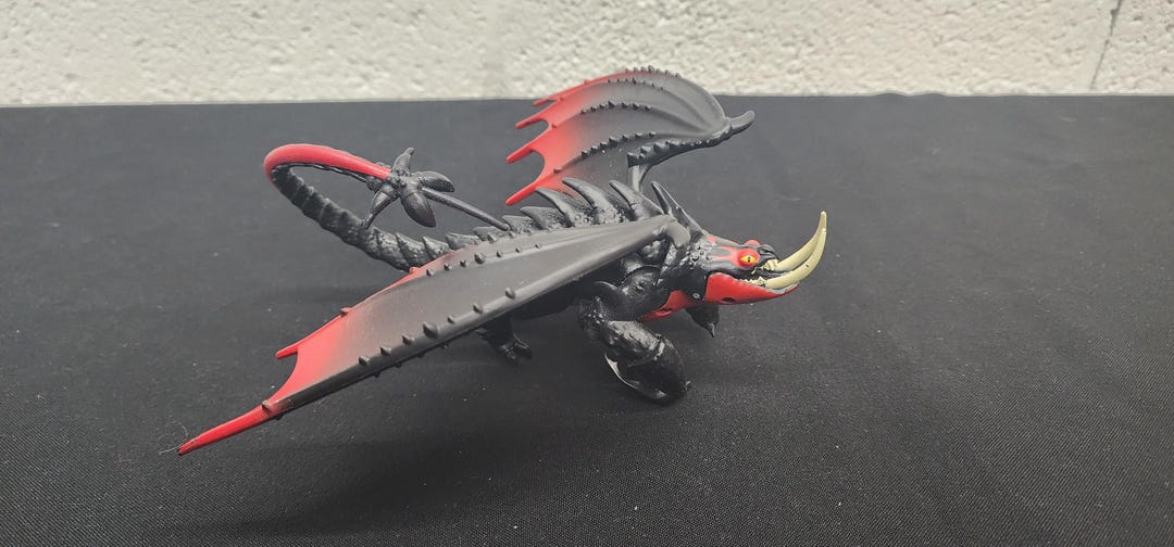 How to Train Your Dragon Hidden Worlds Deathgripper Figure 8" - Etsy