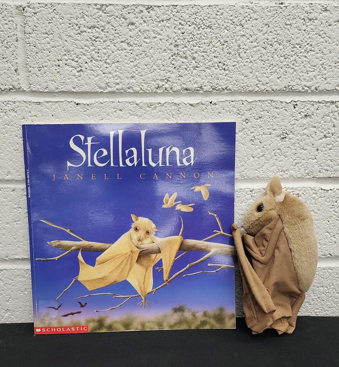 Scholastic Stellaluna Bat Book and Plush Set - Etsy