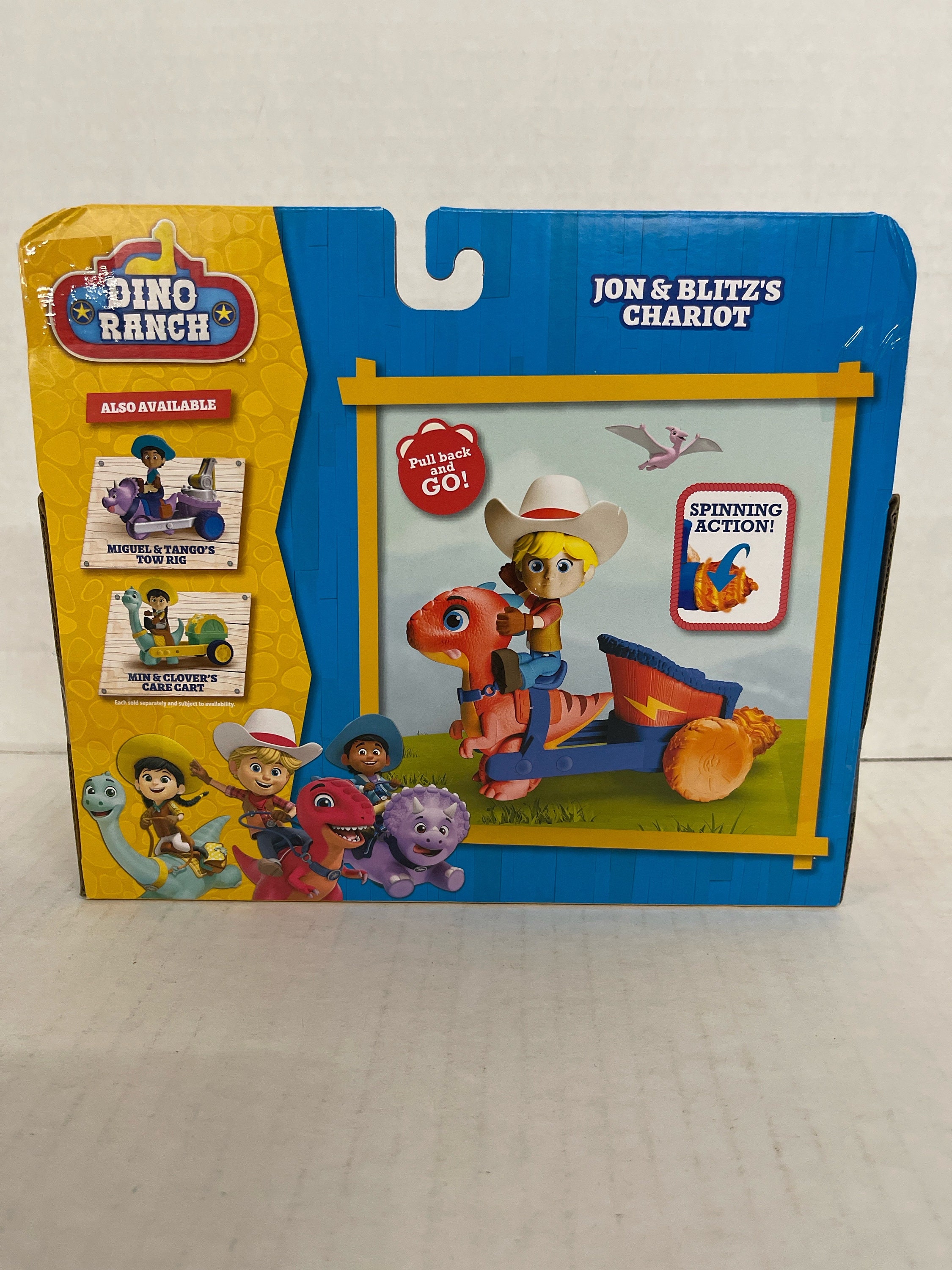 Dino Ranch Jon and Blitz Chariot - Etsy