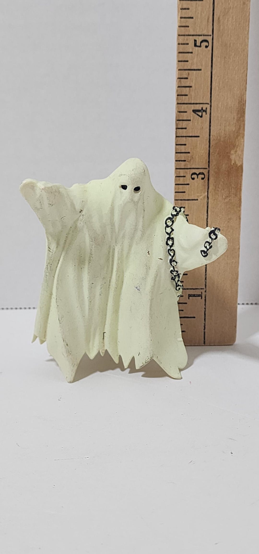 Vintage Papo Halloween Ghost With Ball and Chain 3" Figure - Etsy
