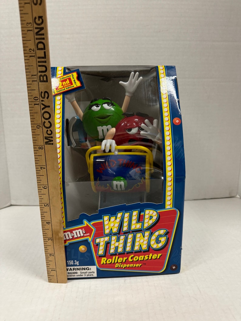 M&M New in Box Roller Coaster Candy Dispenser - Etsy