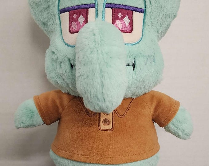 Spongebob Squarepants Squidward Squishable Plush 14" - Etsy
