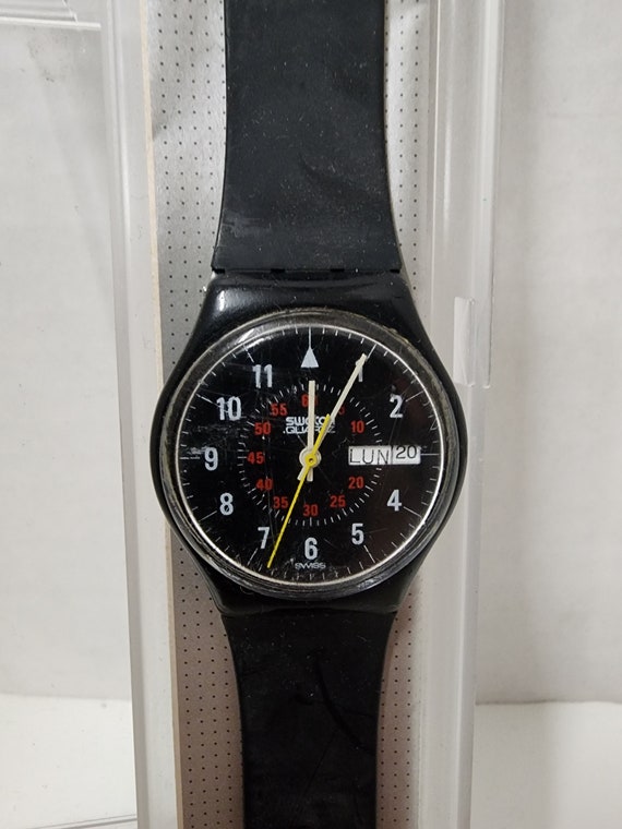 Vintage Swatch Watch Nickelson GB705 New Old Stock - Gem