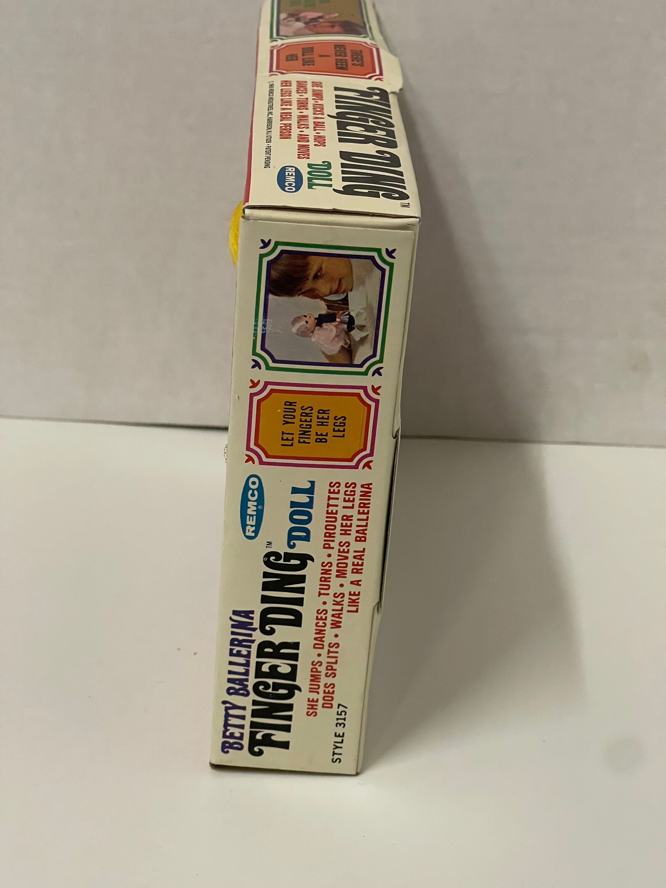 Betty Ballerina Finger Ding Doll - Etsy