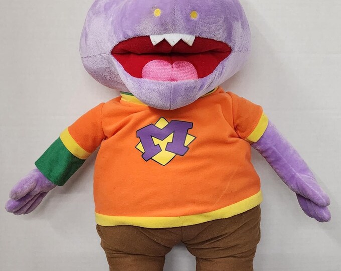 Chuck E Cheese Mr. Munch 21" Plush Monster - Etsy