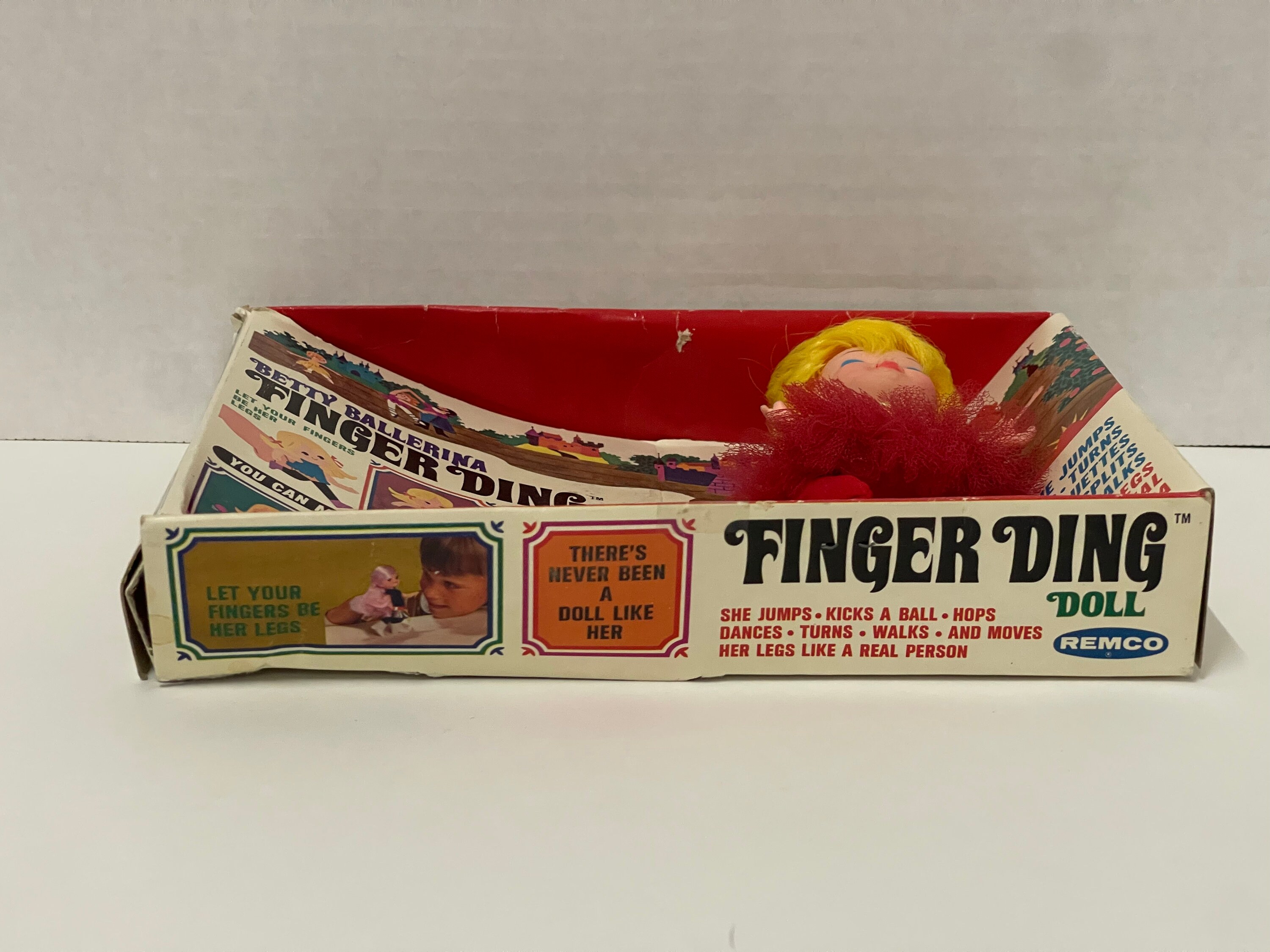Betty Ballerina Finger Ding Doll - Etsy