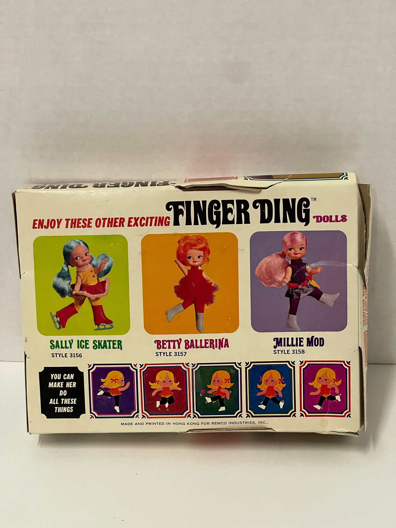 Betty Ballerina Finger Ding Doll - Etsy