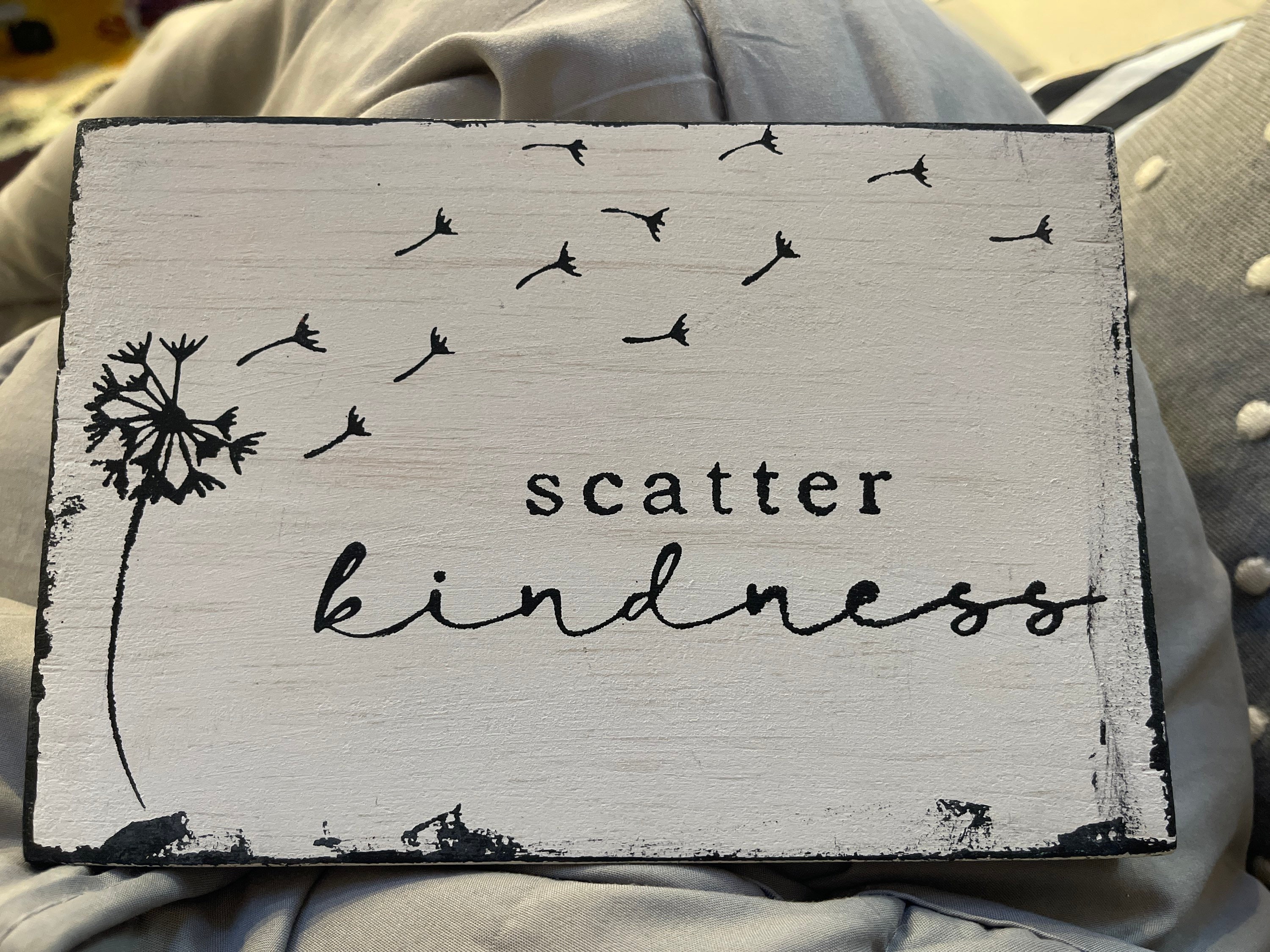 Scatter Kindness Wood Sign,rustic Wood Sign,inspirational Sign,shelf ...