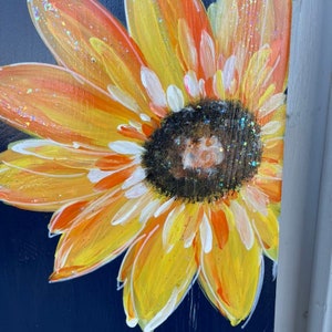Sunflower Porch Leaner,fall Front Door Decor,summer,spring,seasonal ...