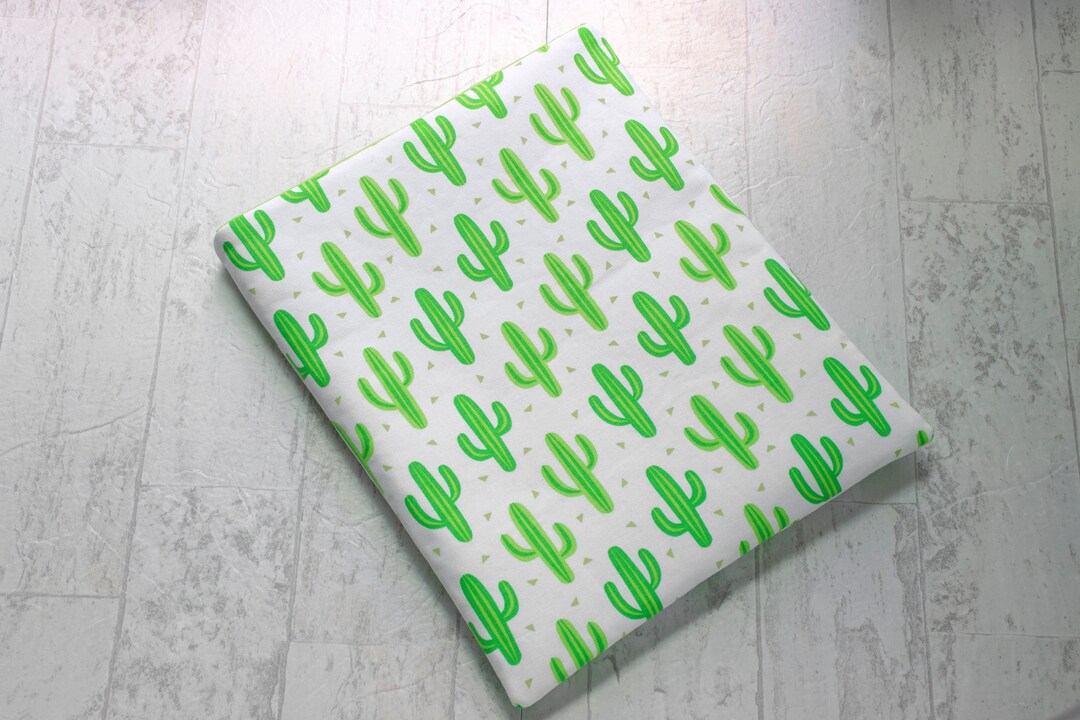 Cactus Book Sleeve, Green Book Sleeve, Padded Book Sleeve, Book Cover ...