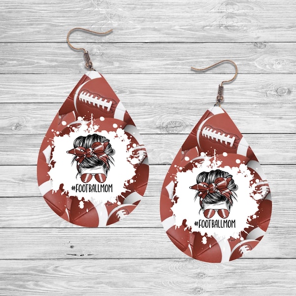 Football Earring Template - Etsy