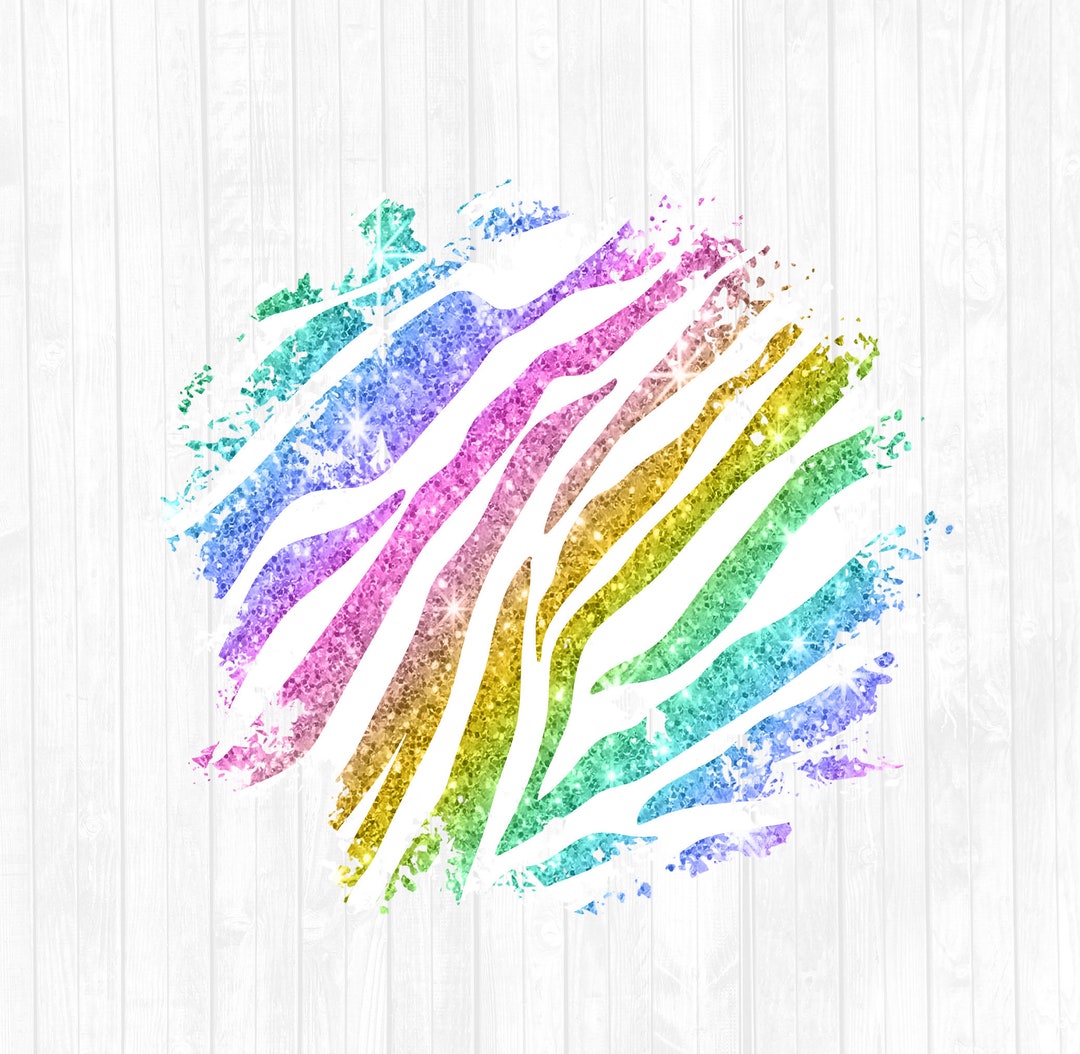 Glitter Zebra Background Png, Sublimation Download, Background Splash ...