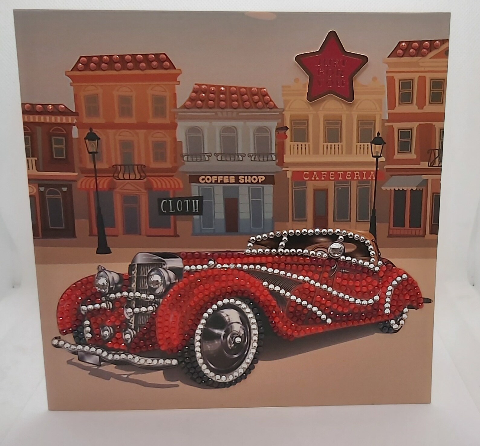 5D Diamond Art Car Card - Etsy
