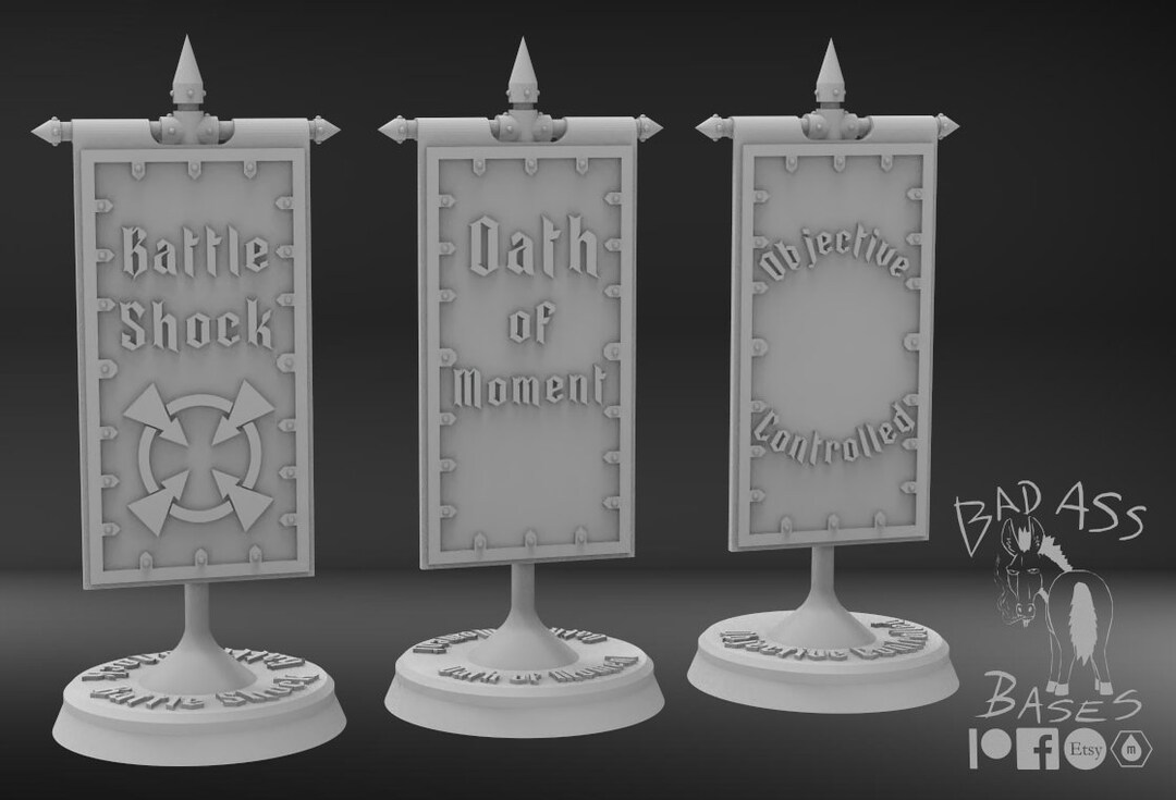 Marine Battle Shock Markers - Etsy