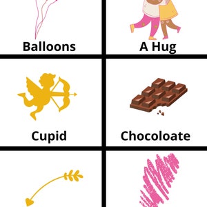 Valentine's Day Scavenger Hunt for Kids Printable, Valentine's Games ...