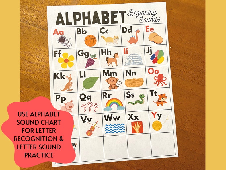 Alphabet Beginning Sounds Busy Book Printable - Etsy