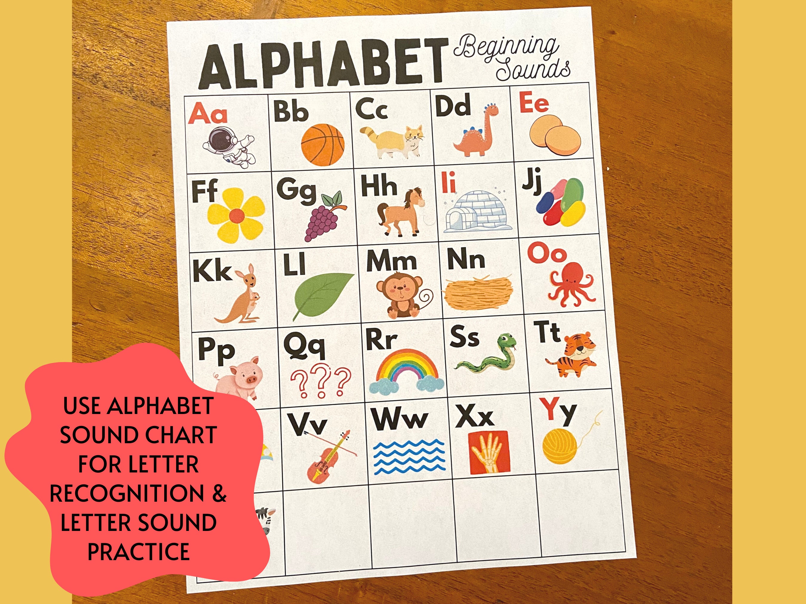 Alphabet Beginning Sounds Busy Book Printable - Etsy