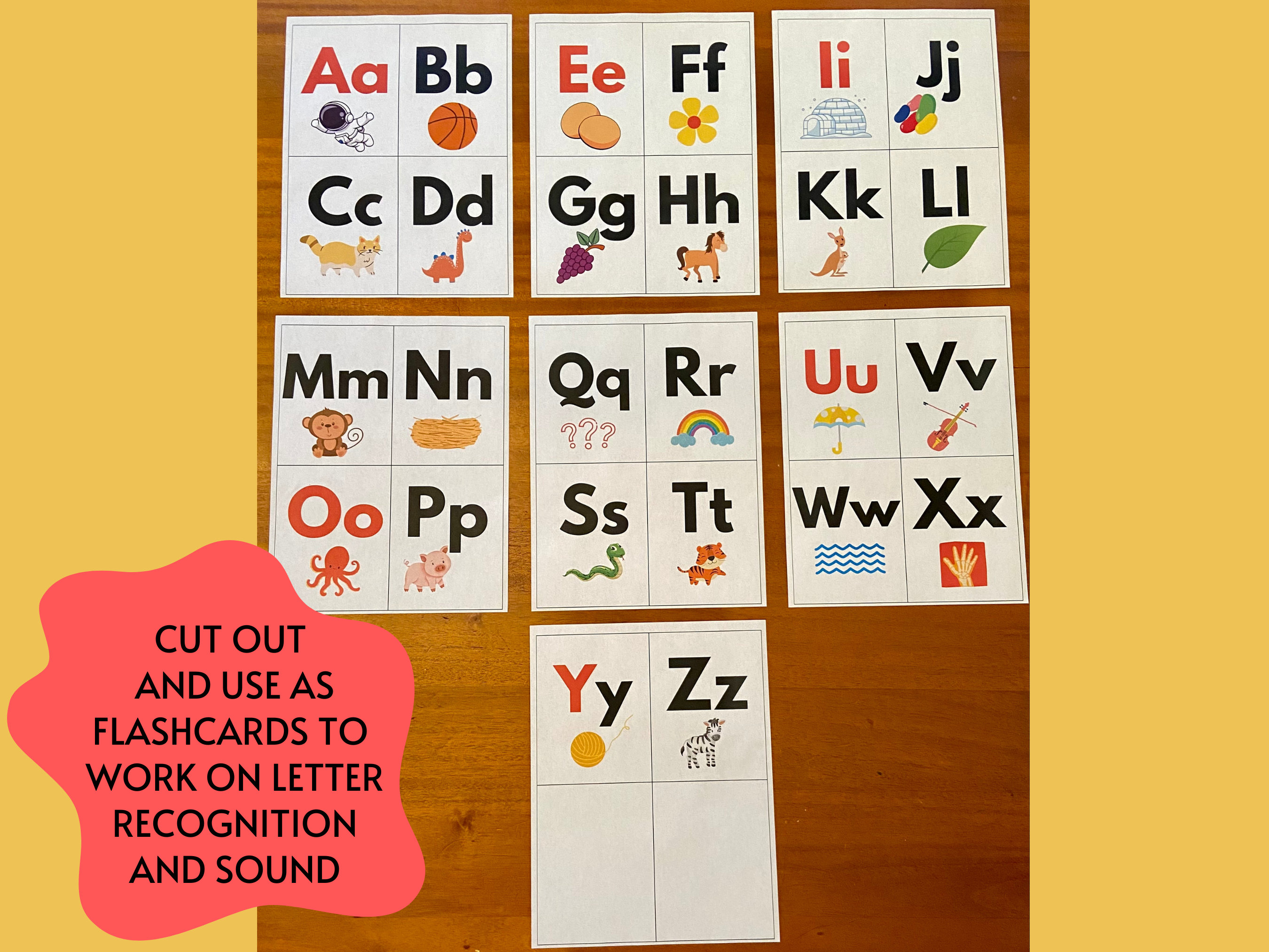 Alphabet Beginning Sounds Busy Book Printable - Etsy