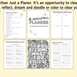 Busy Mom Planner Home Management Planner Working Mom Planner Stay at ...
