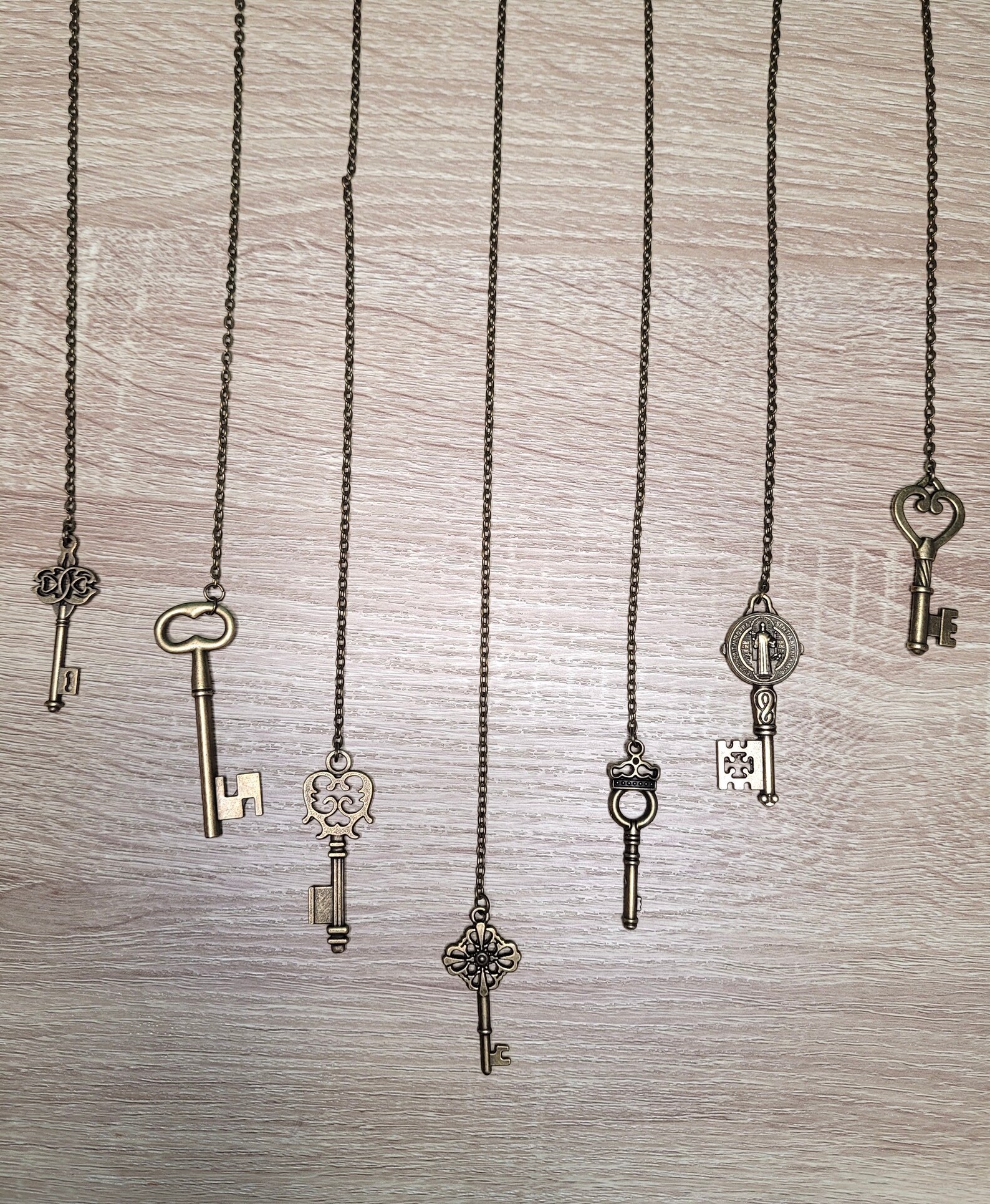 Bookmark. Beautiful Key on Chain Bookmark. Unusual Bookmark. - Etsy