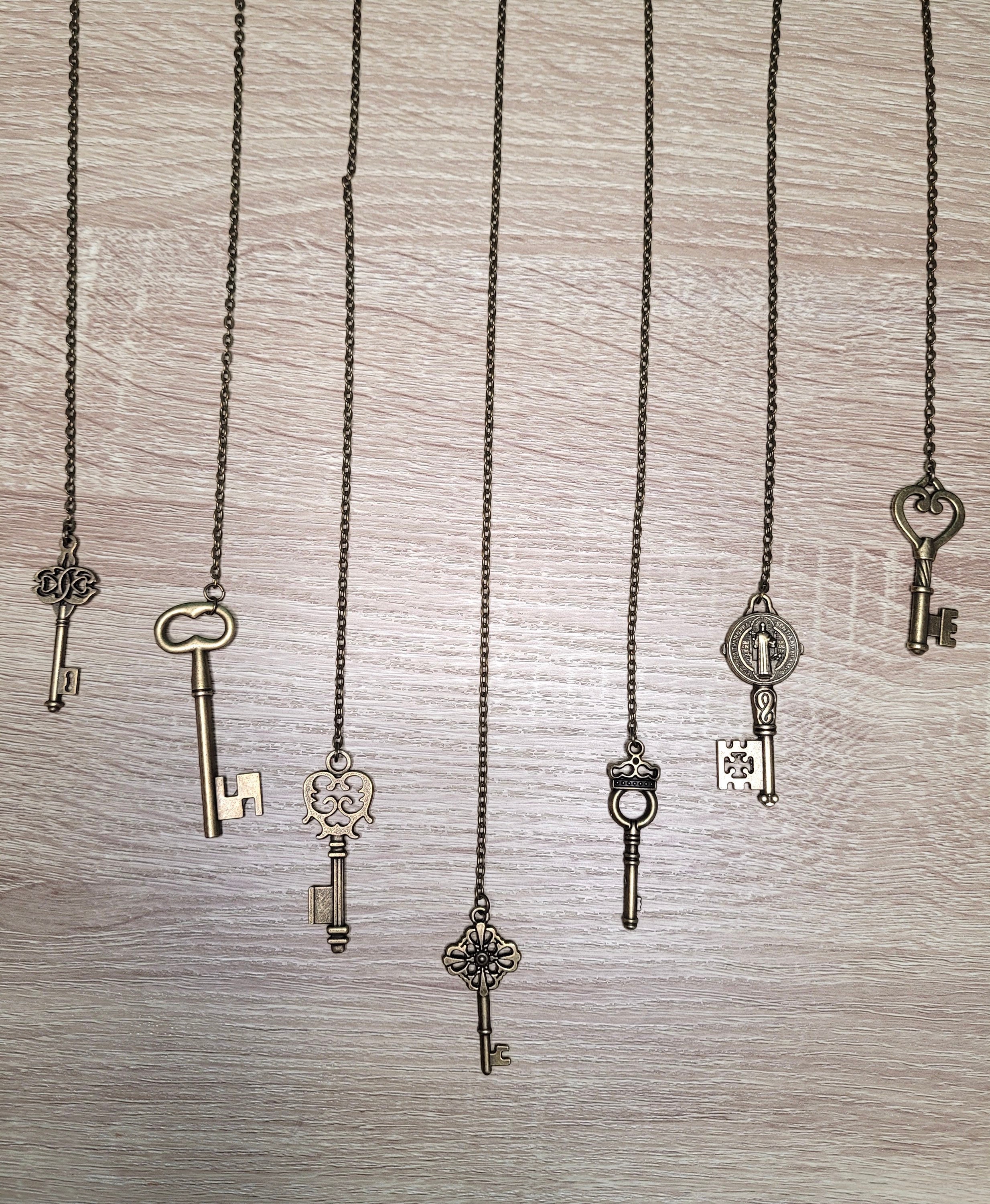 Bookmark. Beautiful key on chain bookmark. Unusual bookmark. | Etsy