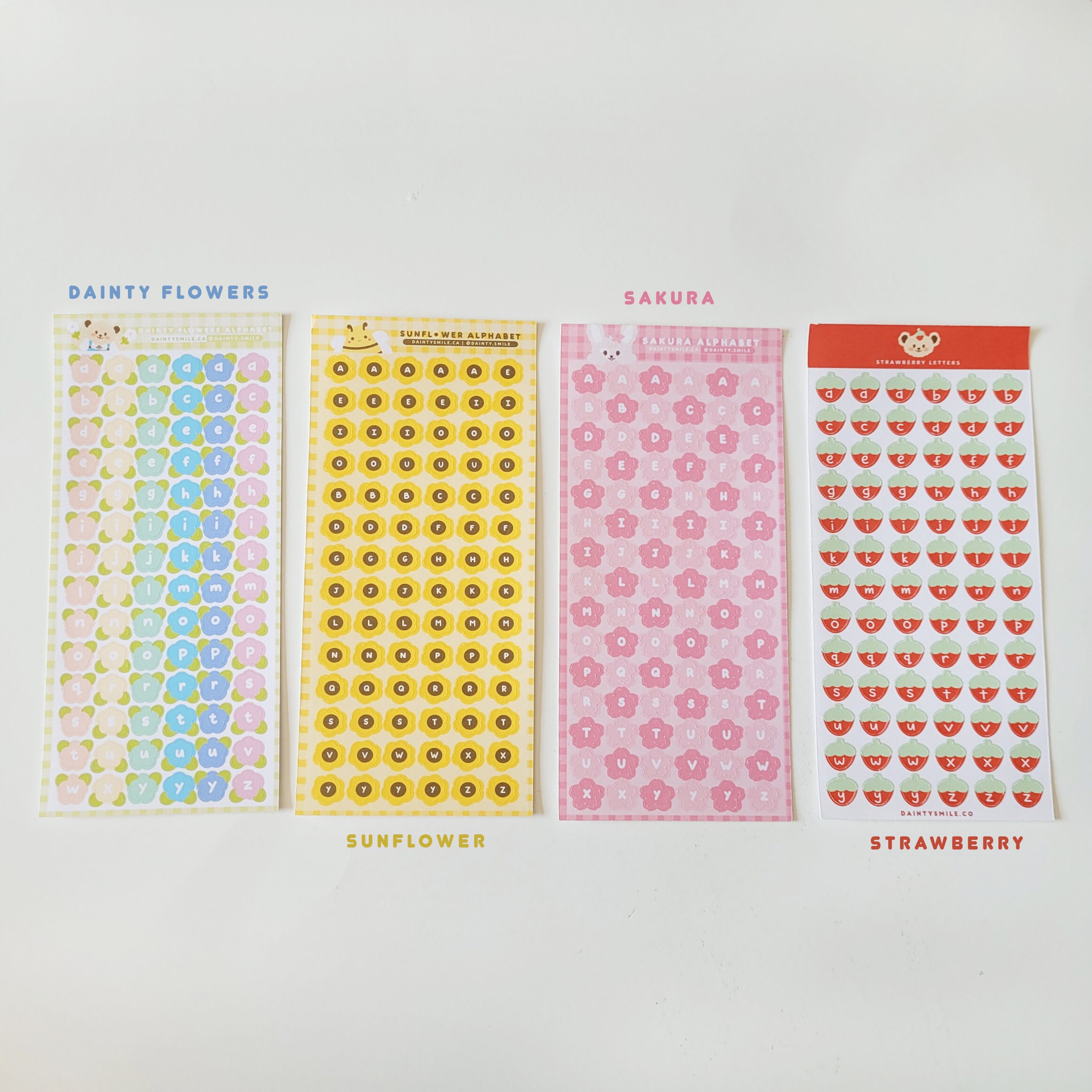 Oops Alphabet Deco Stickers Bullet Journal Stickers Polco - Etsy