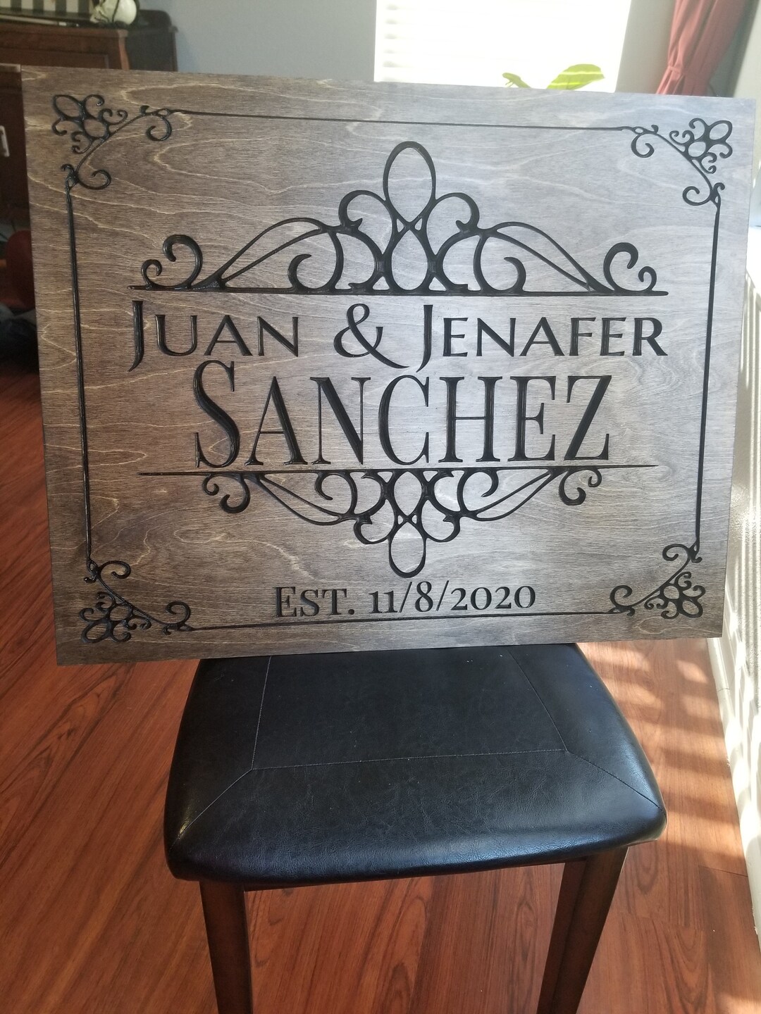 Custom Wood Engraving / Wood Plaque (~24" X 30" X .75" Thick) - Etsy