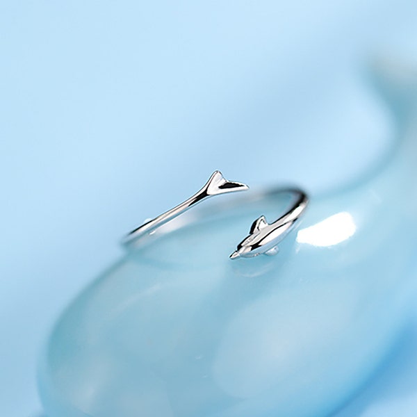 Dolphin Ring - Etsy