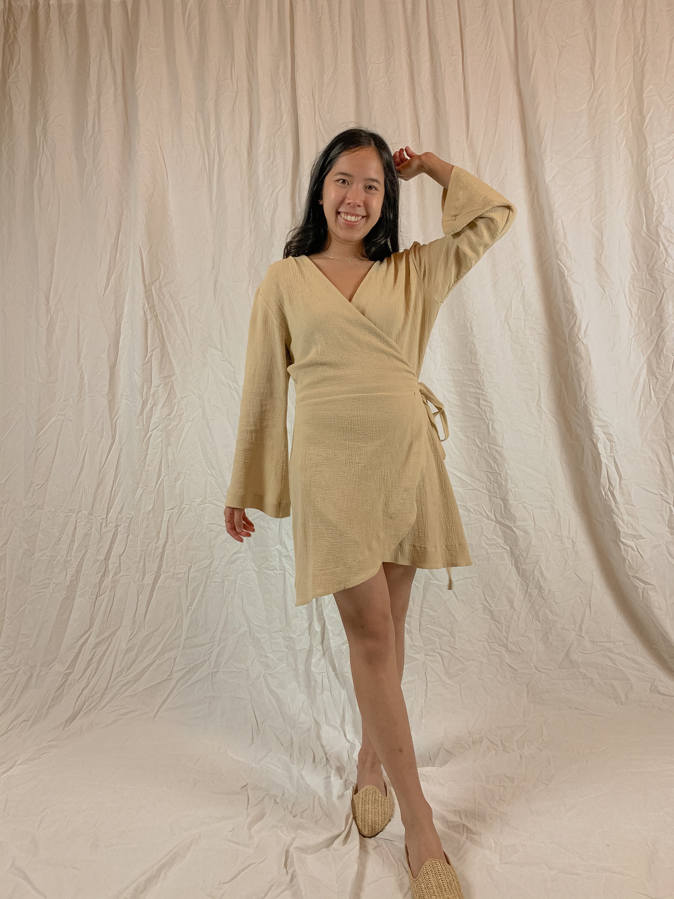 Elyse Wrap Dress // Digital PDF Sewing Pattern // US Sizes XS-2XL ...
