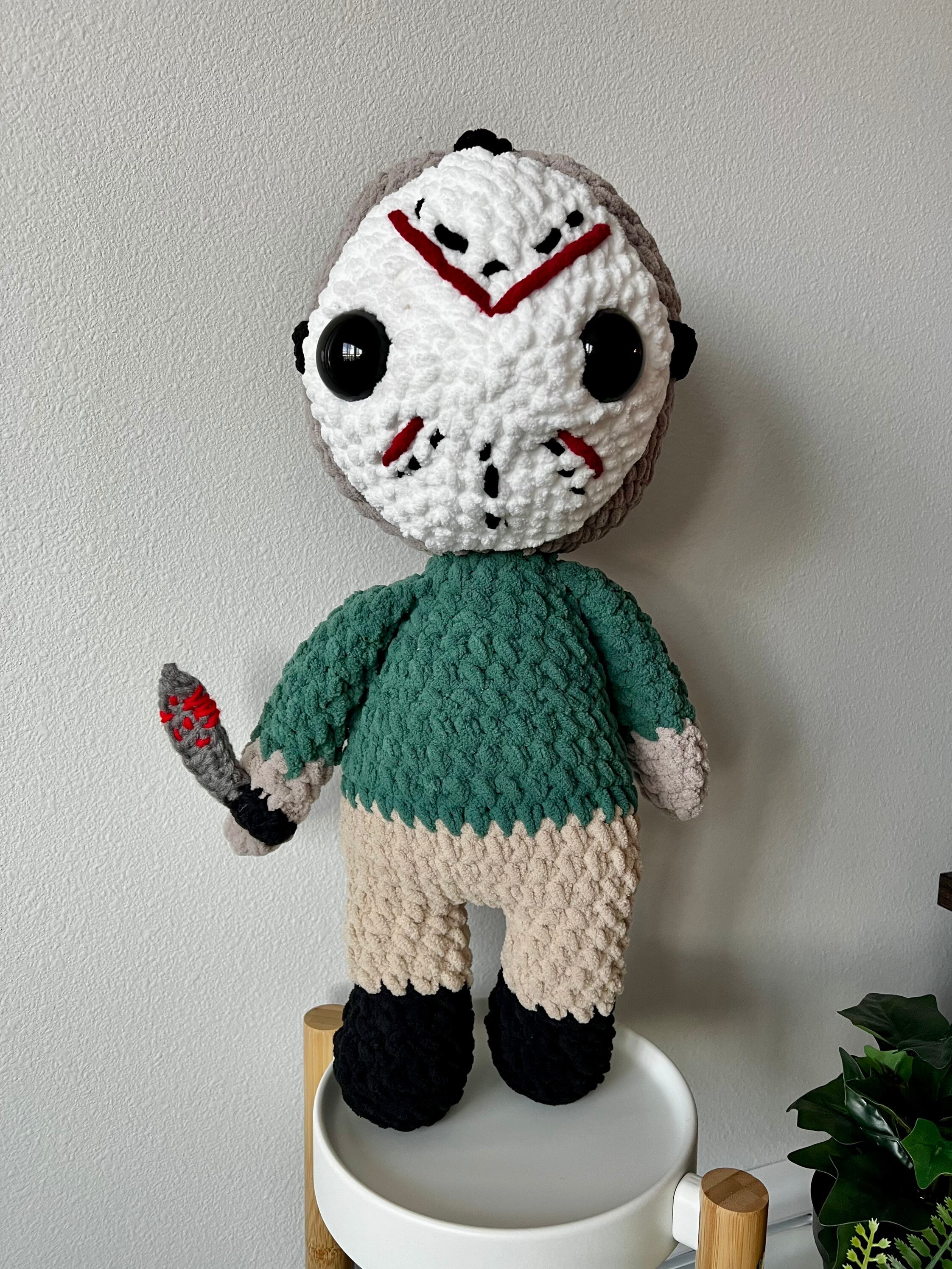 Crochet Camp Slasher/ Cuddly Slasher/ Slasher Plushie - Etsy