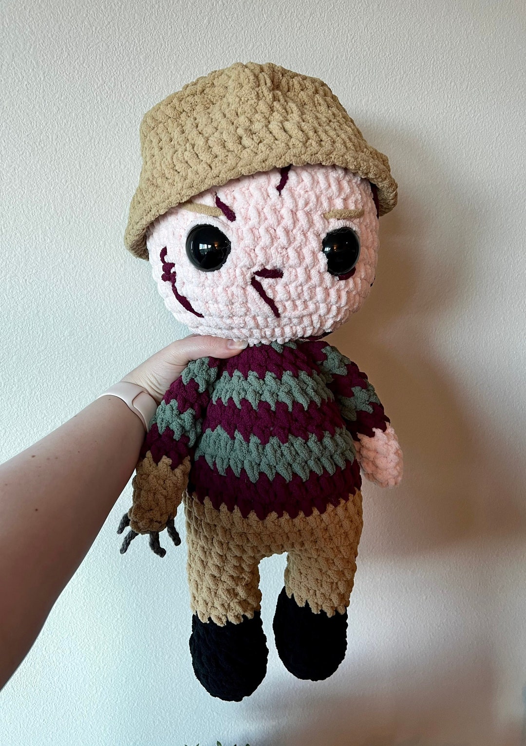 Cuddly Nightmare Slasher/ Crochet Slasher Doll/ Slasher Dolls/ Cuddly ...
