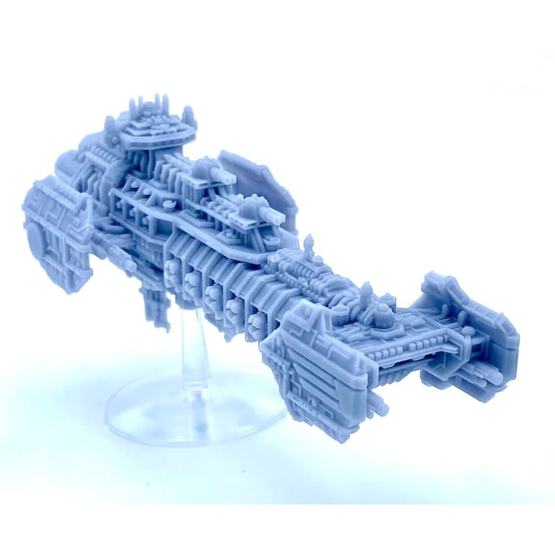 Space Knight Battle Barge Style Marine Cruiser Curved Prow - Etsy UK