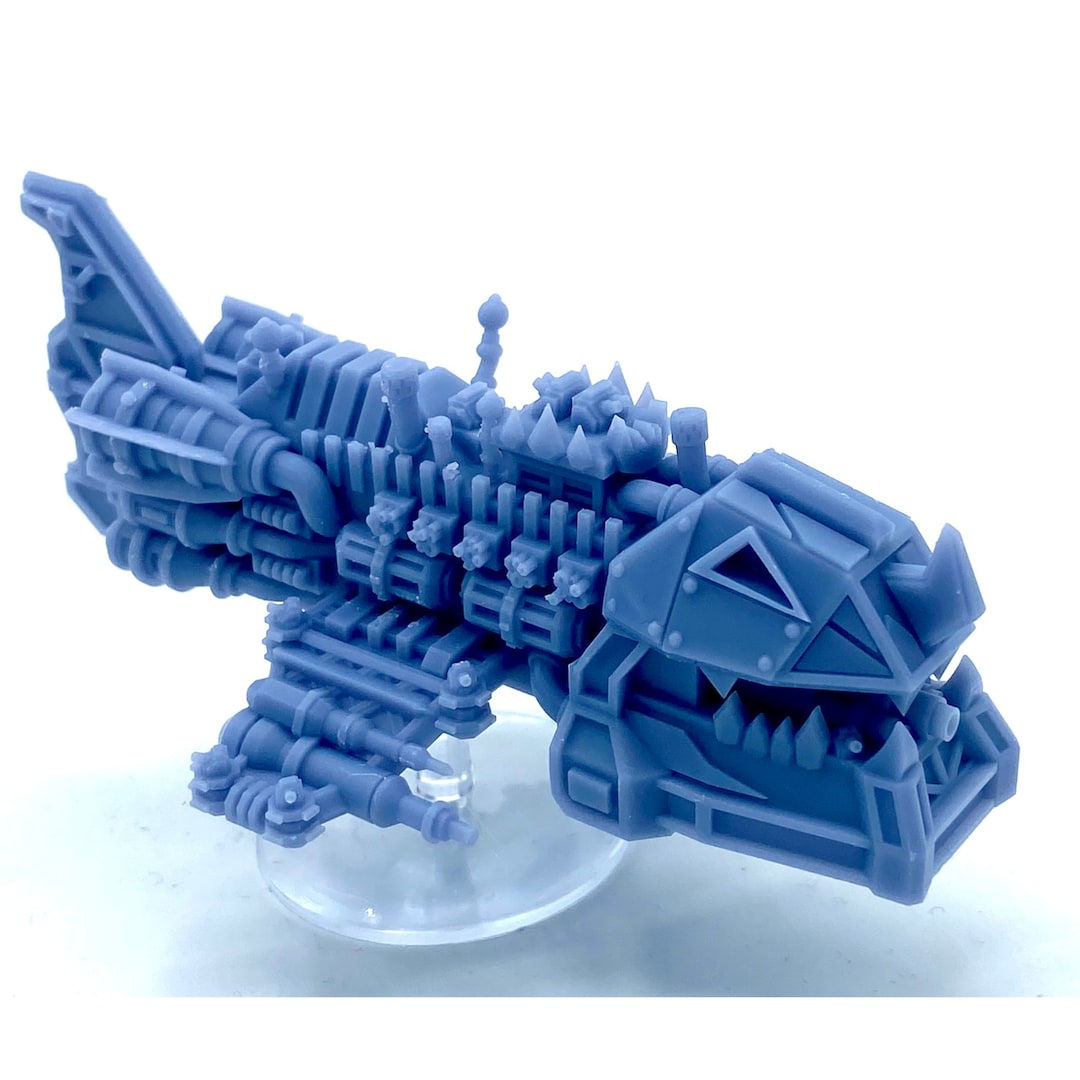 Space Orc Fear Cruiser 2 Ship - Etsy