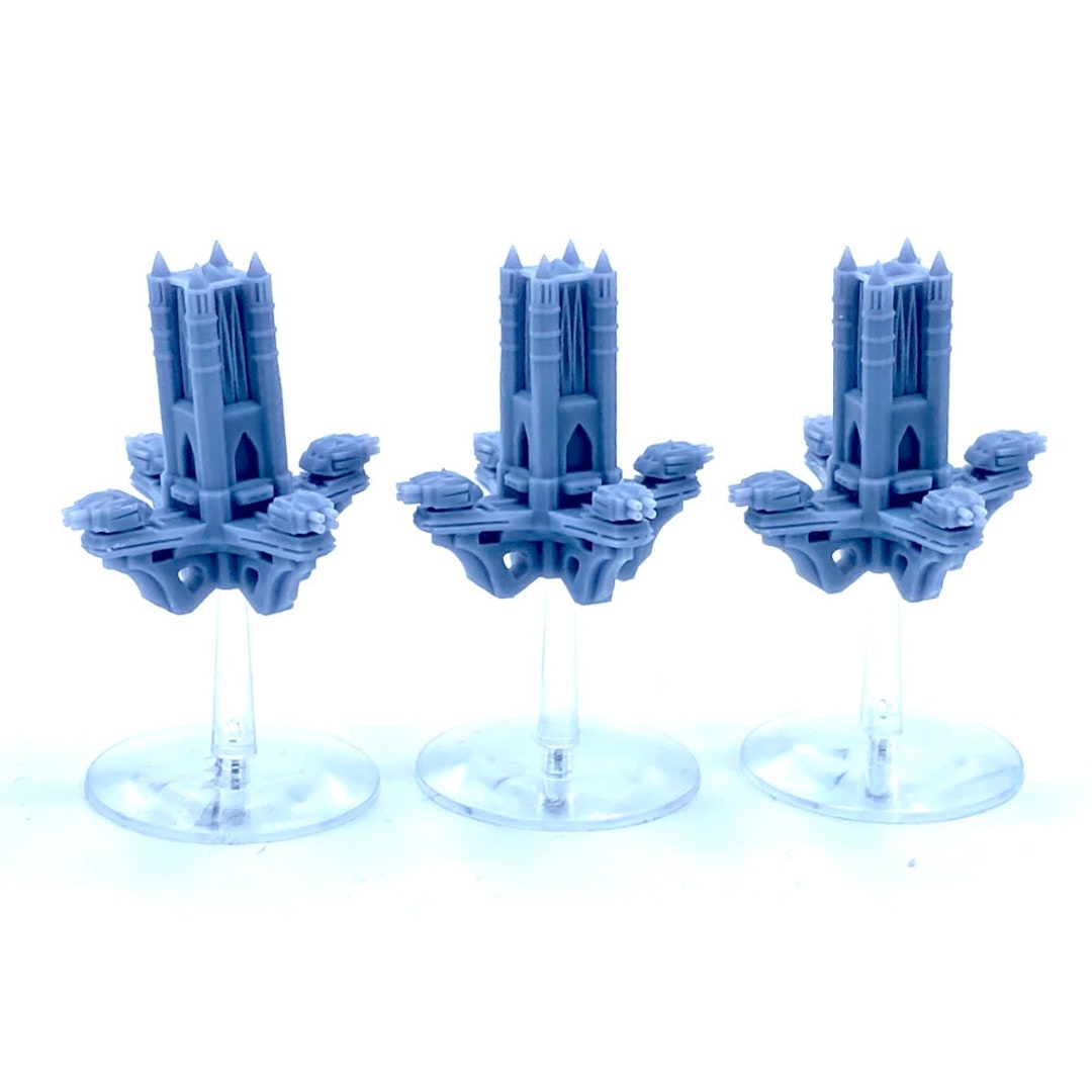 Imperial Orbital Tower Defence Station With Quad Torpedoes - Etsy