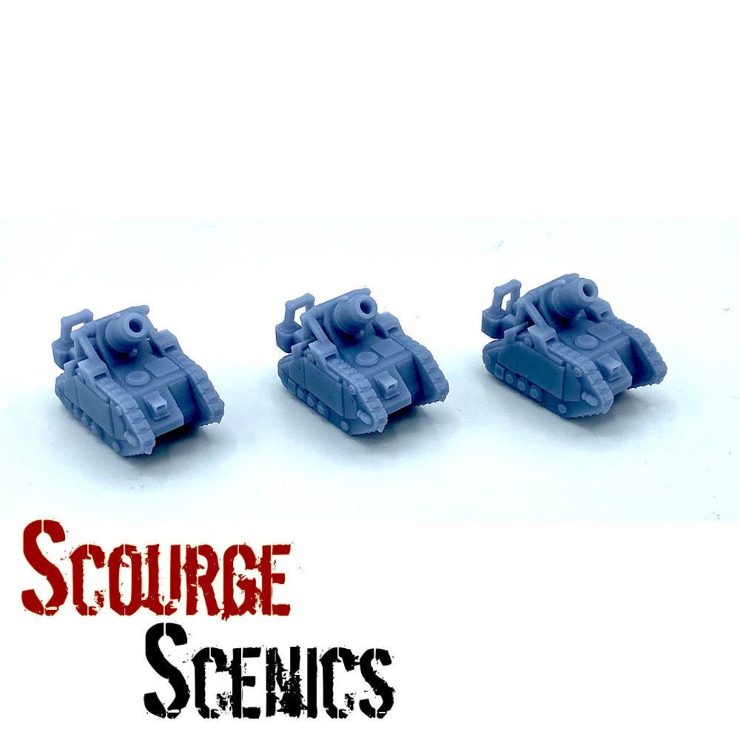 6-8mm Barrage Heavy Bombard Mortar Tank - Etsy