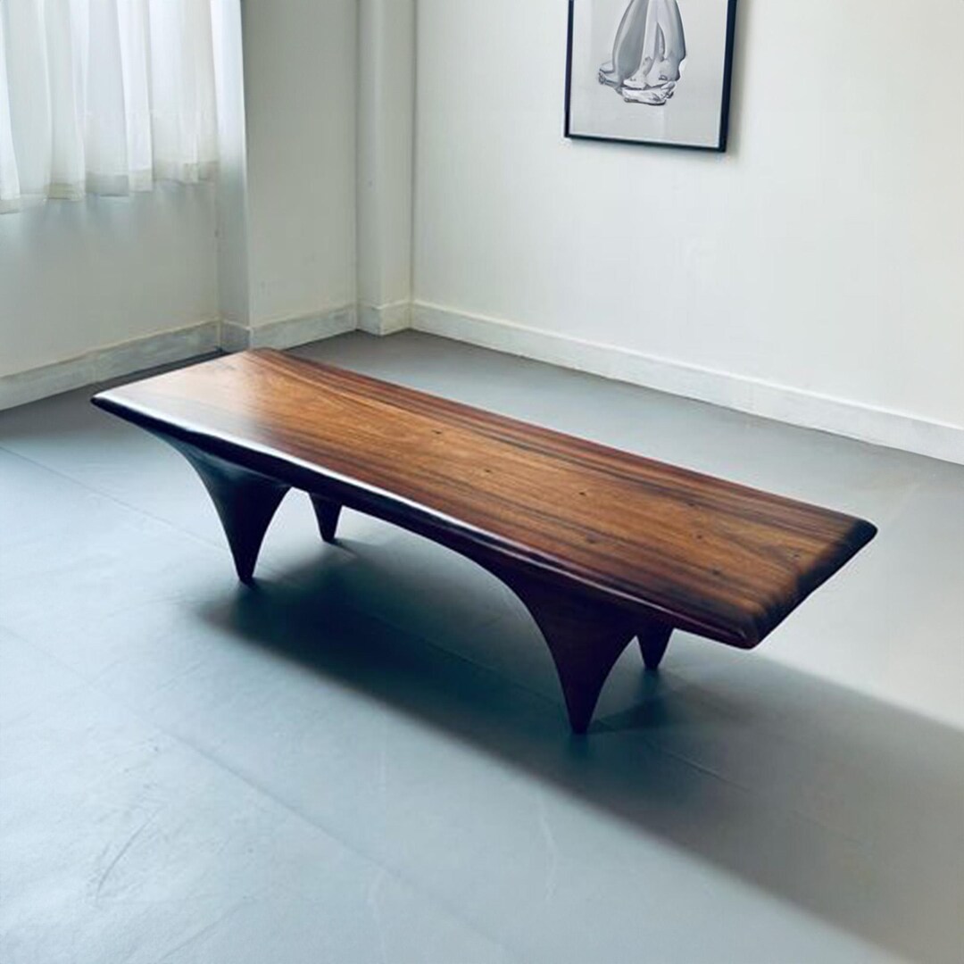 Solid Wood Console Table Decor Wood Rustic Entry Table Modern Small ...