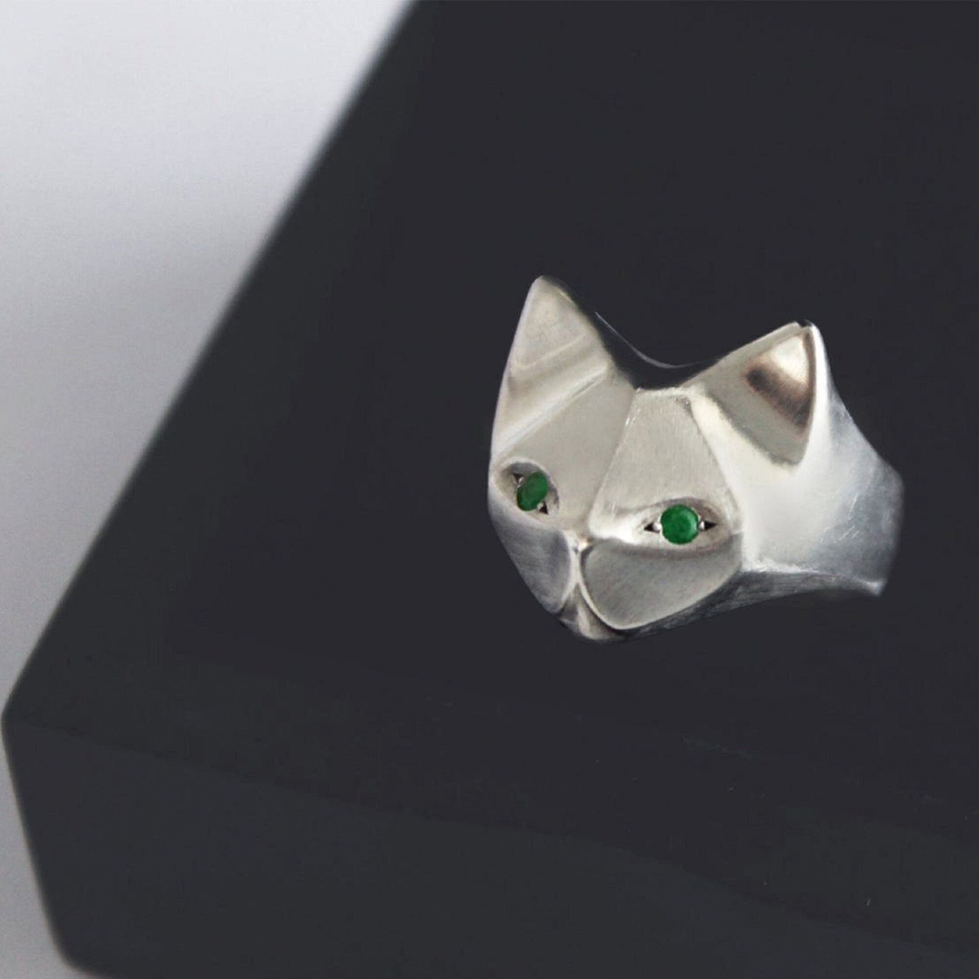 Cat Ring Cat Jewelry Cat Gift Adorable Cat Ring Cat Lovers | Etsy