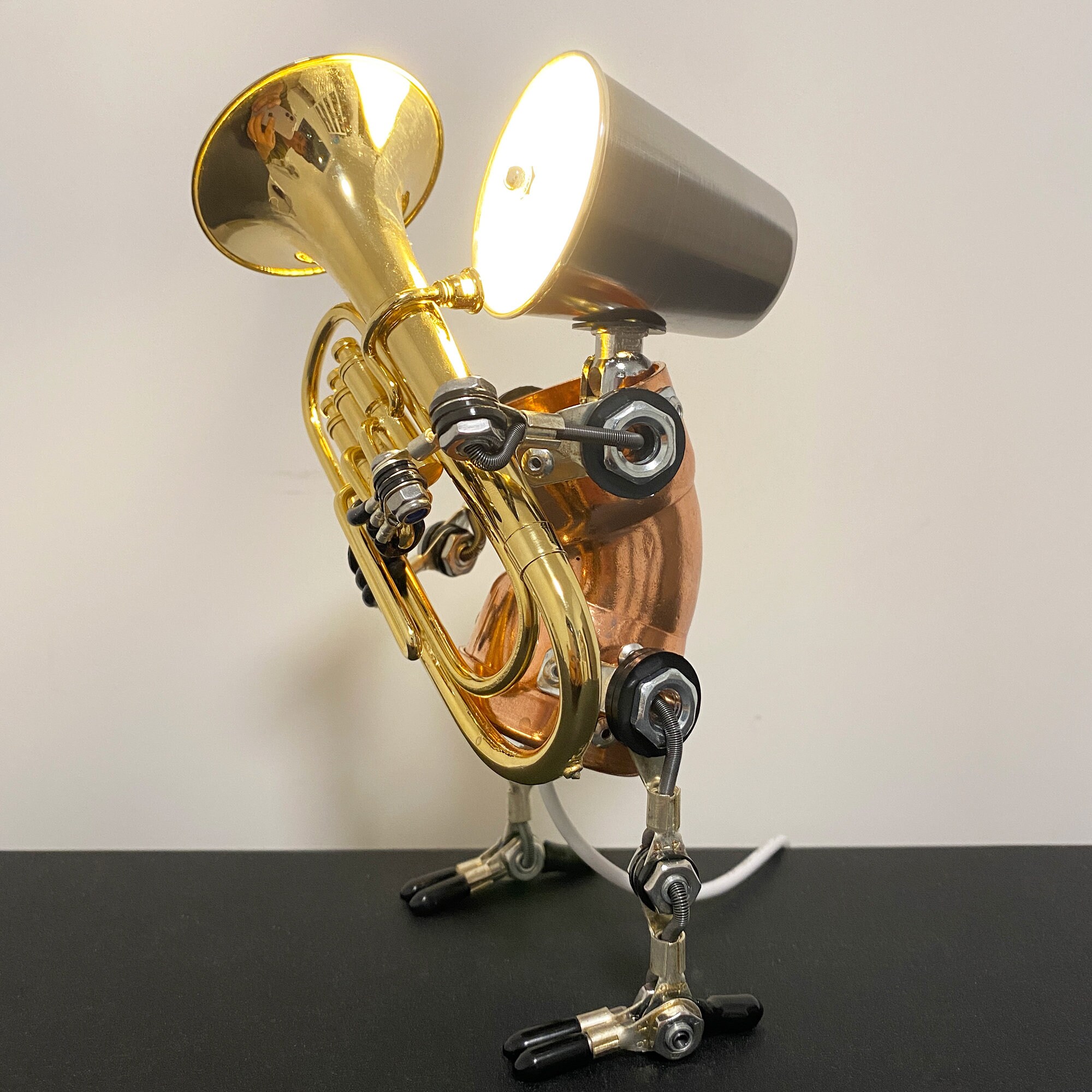 Tuba Player Lamp|music Robot Lamp|gifts for Tuba Player|euphonium ...