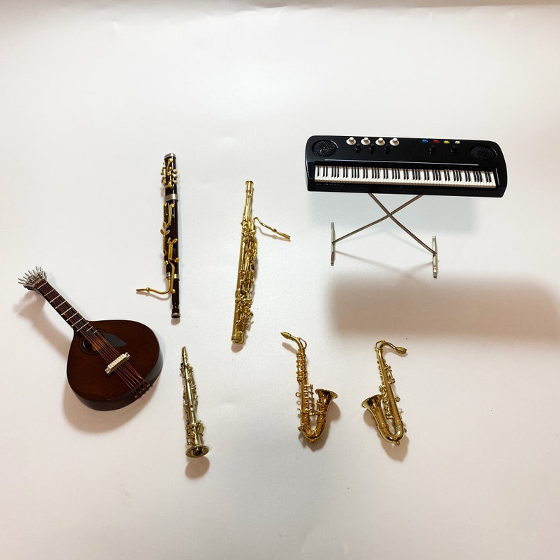 Miniature Musical Instruments / Musical Instrument Accessories for DIY ...