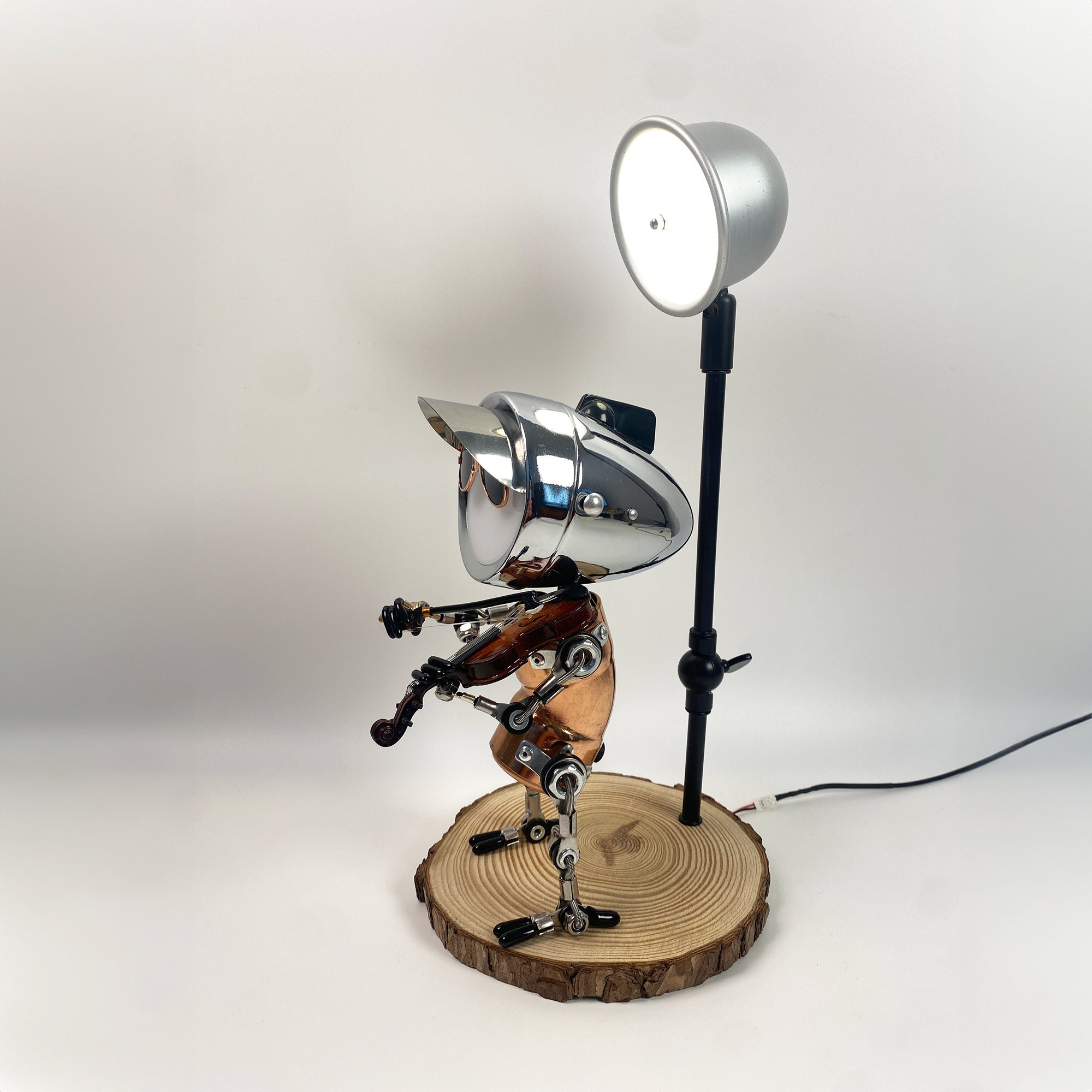 Super Cool Violin Player Table Lamp / Violinist Under the Light ...