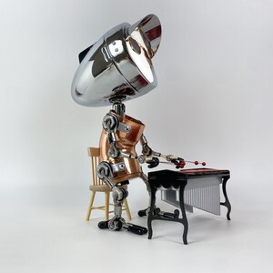 Marimba Player Lamp With Adorable Musical Dog Companion | Gift for ...