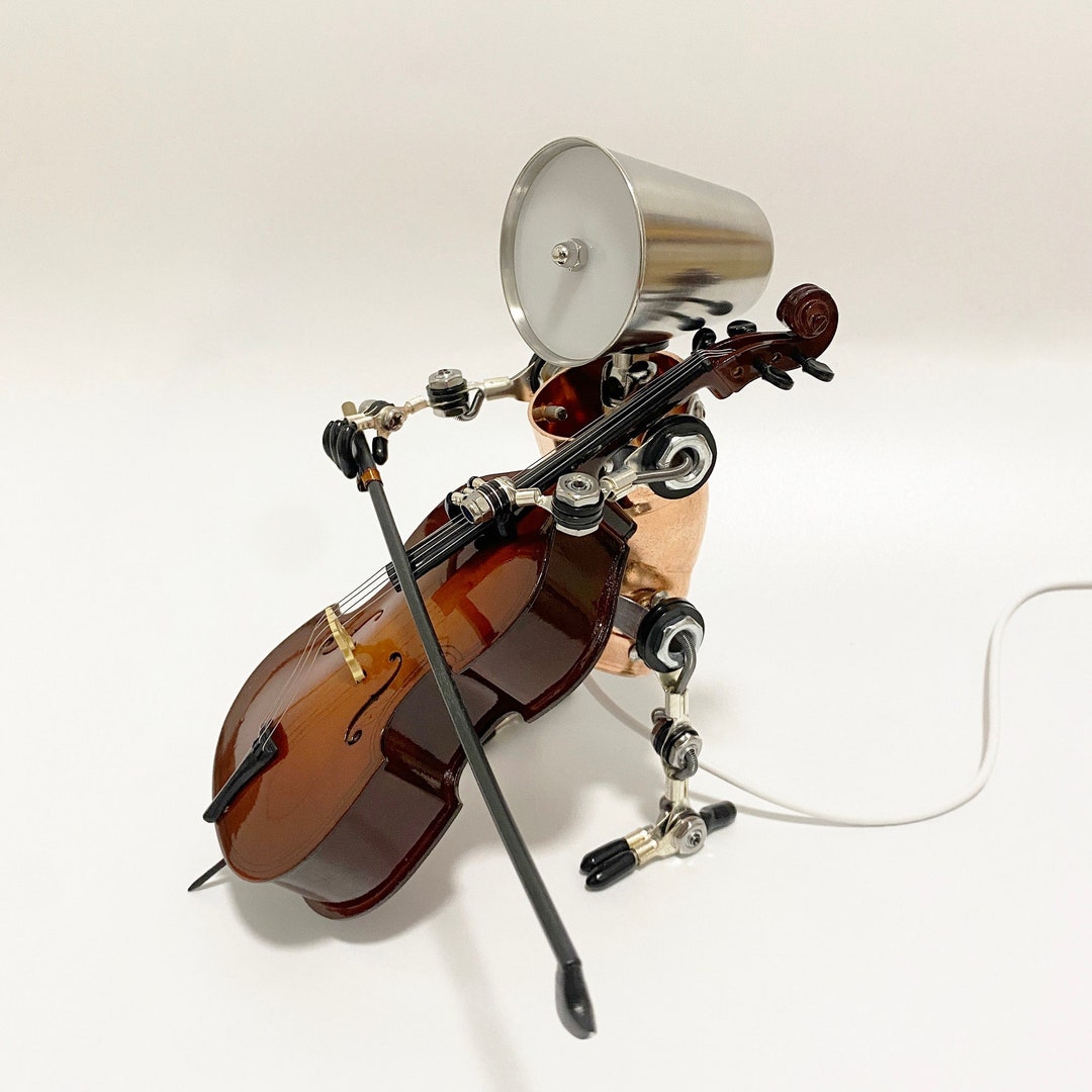 Double Bass Player Lamp | Upright Bass Player Lamp | Upright Bass ...