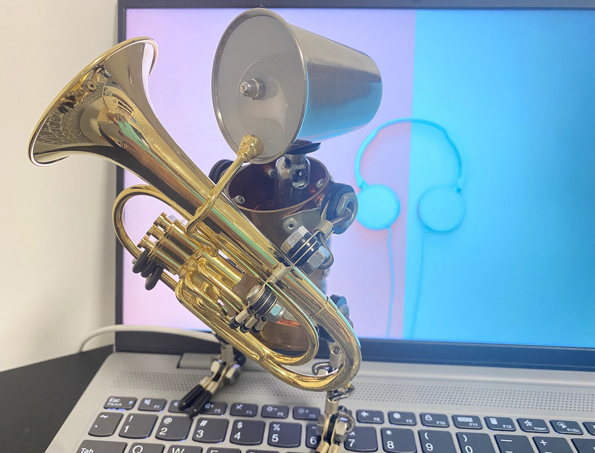 Tuba Player Lamp|music Robot Lamp|gifts for Tuba Player|euphonium ...