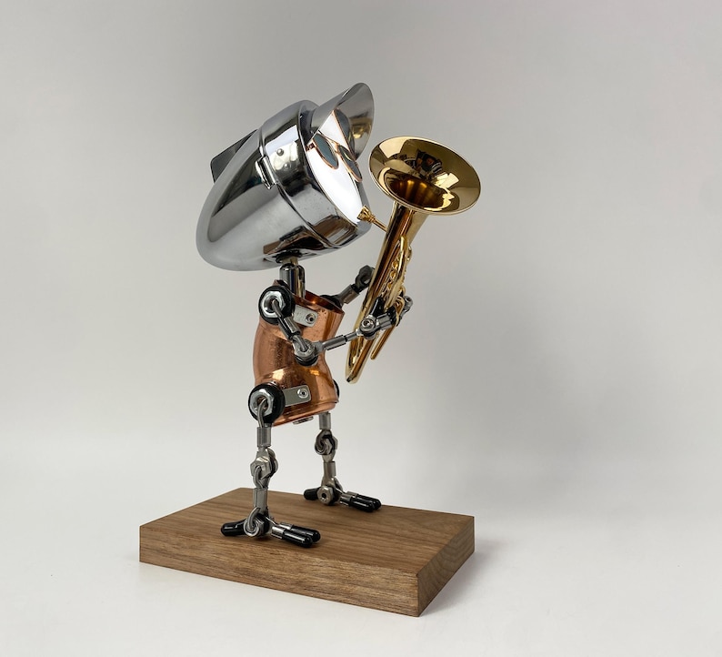 Personalized Euphonium Player Lamp | Unique Steampunk Metal Art Gift ...